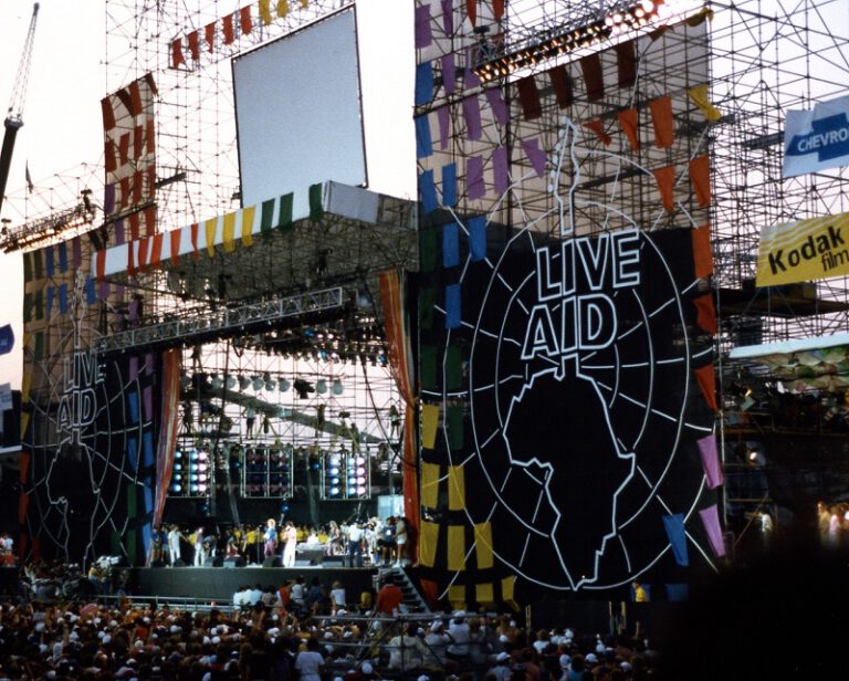 Live Aid, July 13, 1985: Phil Collins Performs in Both London and ...